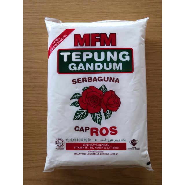 Tepung Gandum Cap Ros 850g | Shopee Malaysia
