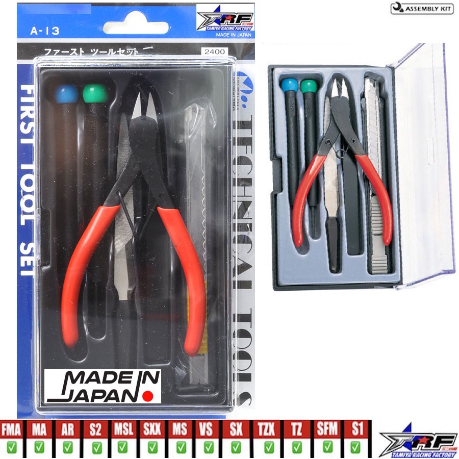Mineshima A-13 PREMIUM PLASTIC MODEL TOOL SET (HOBBY TOOLS) | Shopee ...