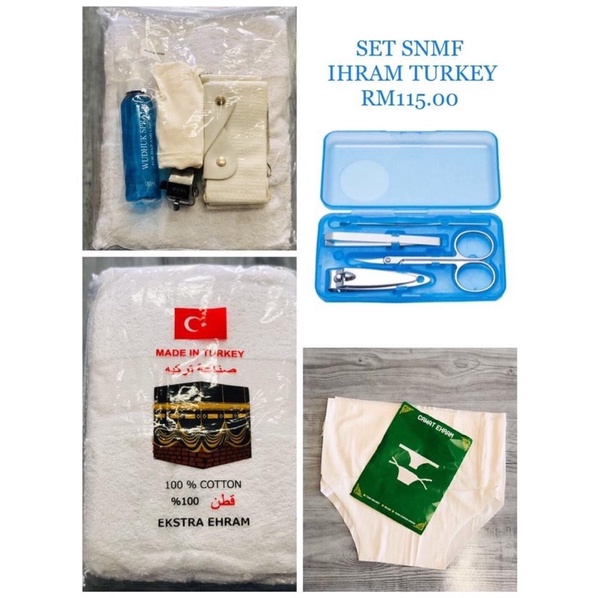 SET IHRAM UMRAH DEWASA TURKEY (READY STOCK) | Shopee Malaysia