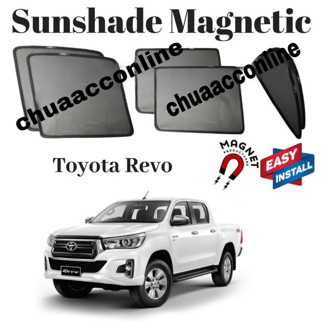 magnet shade toyota revo | Shopee Malaysia
