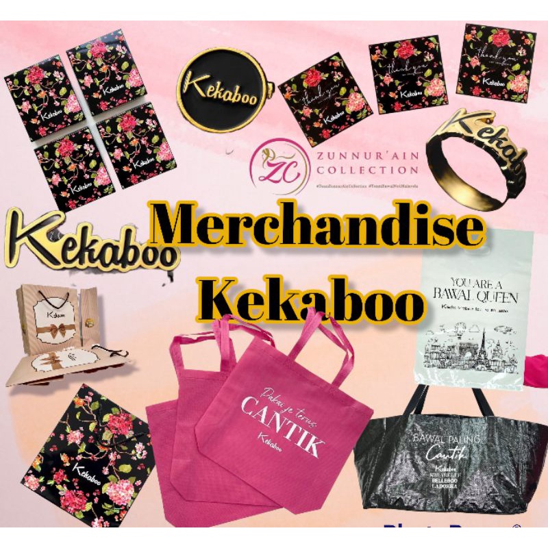 NEW 💖 Exclusive Kekaboo Merchandise Paper Bag / Beg Kertas / Gift Box ...