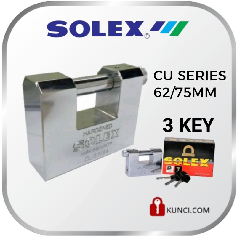 SOLEX CU PADLOCK 62/75 (75MM) | Shopee Malaysia