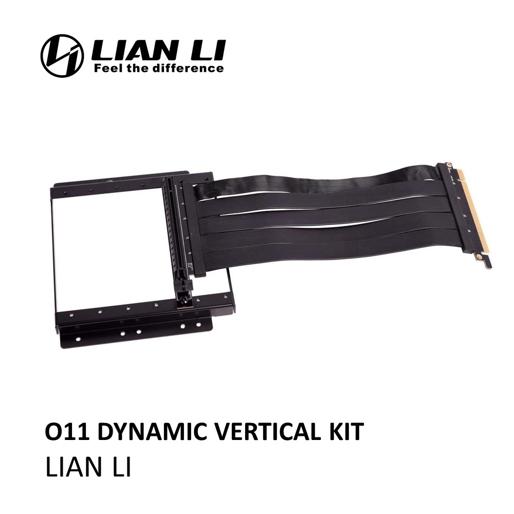 Lian Li PC-O11 Dynamic / Air Vertical GPU Riser Upright Display Card ...