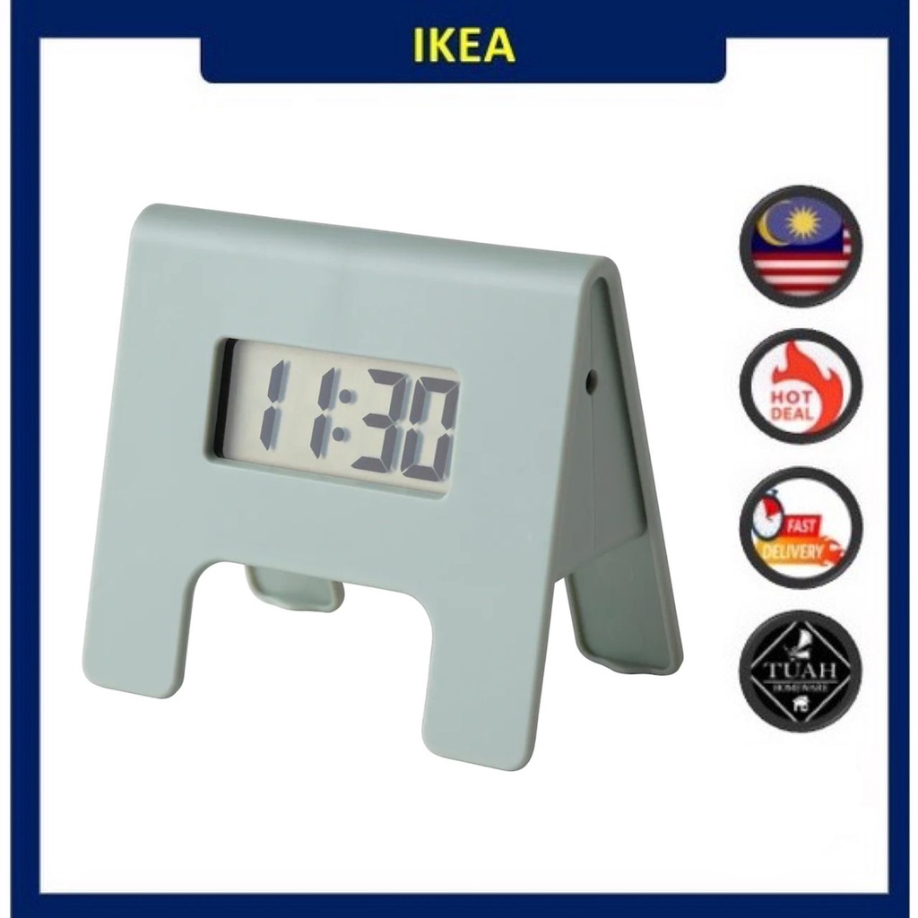 IKEA KUPONG Alarm Clock (4x6cm) 🔥 NEW ITEM 2021 🔥 | Shopee Malaysia