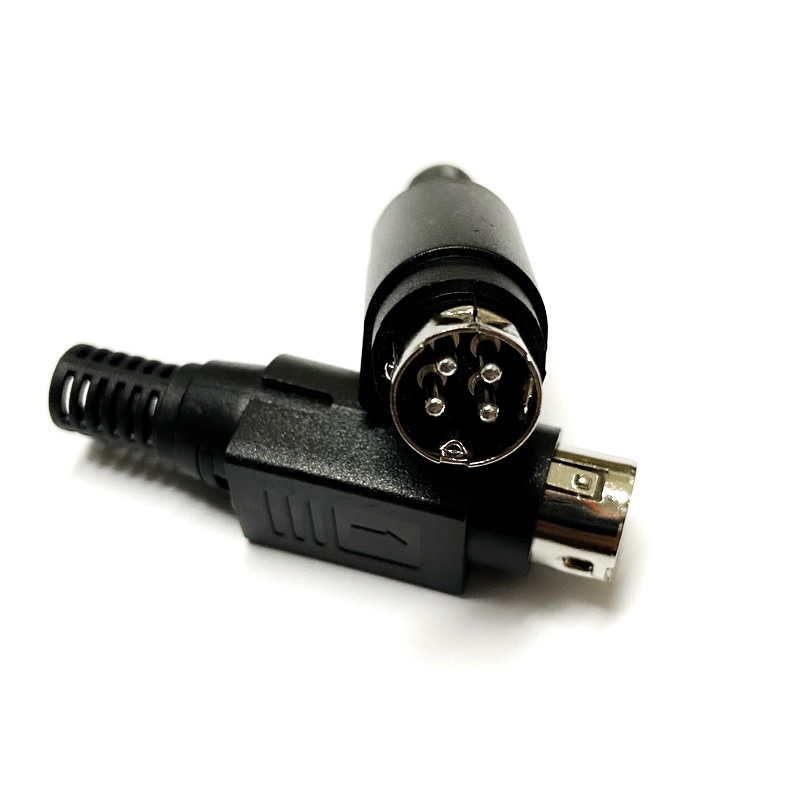 4 PIN DIN welding head - 4 PIN DIN connector DC power plug Two-way ...