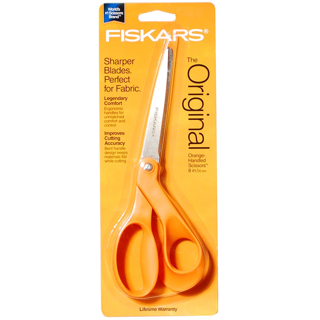 Fiskars USA 'The Original' Orange Handled Scissors (8"Inch/20cm) | Shopee Malaysia