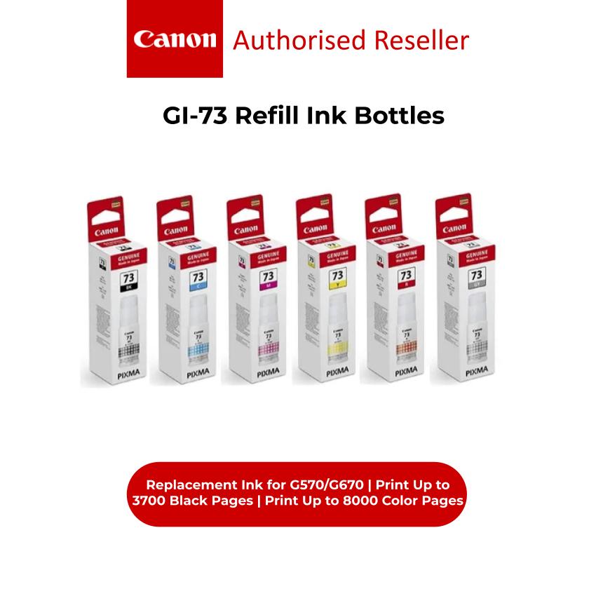 CANON GI-73 Ink Bottle (60ML) | Shopee Malaysia