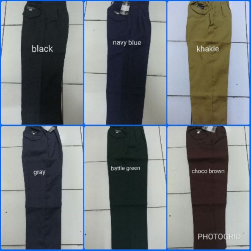 BACK GARTER PANTS UNIFORM(KATRINA) | Shopee Malaysia