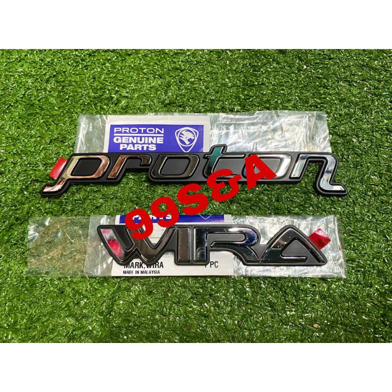 ORIGINAL PROTON WIRA EMBLEM LOGO | Shopee Malaysia
