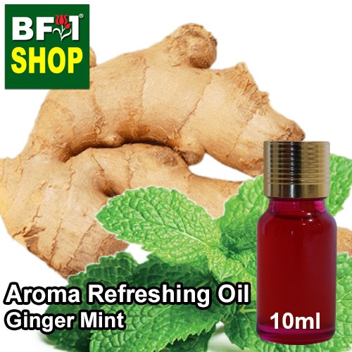 Aroma Refreshing Oil - Ginger Mint 10ml | Shopee Malaysia