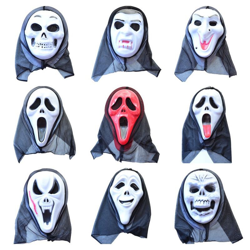 Prank Christmas Halloween Scream Horror Ghost Festival Mask🇲🇾ready ...
