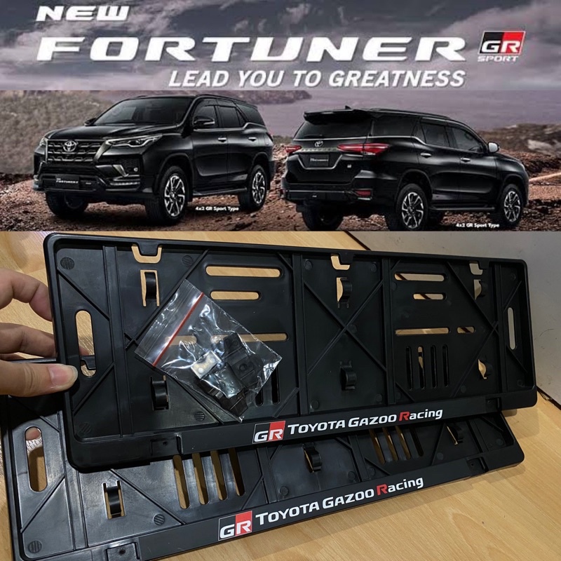 Toyota GR gazoo racing number plate holder | Shopee Malaysia