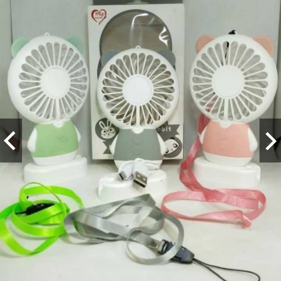 Mini PORTBLE Fan LED LIU MANG RABBIT | Shopee Malaysia