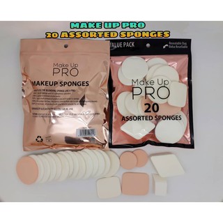 Makeup Pro 20pcs Span Muka/Facial | Shopee Malaysia