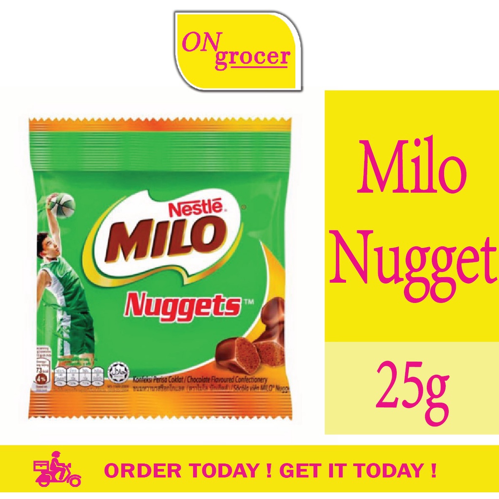Milo Nuggets 25g/ Pack | Shopee Malaysia