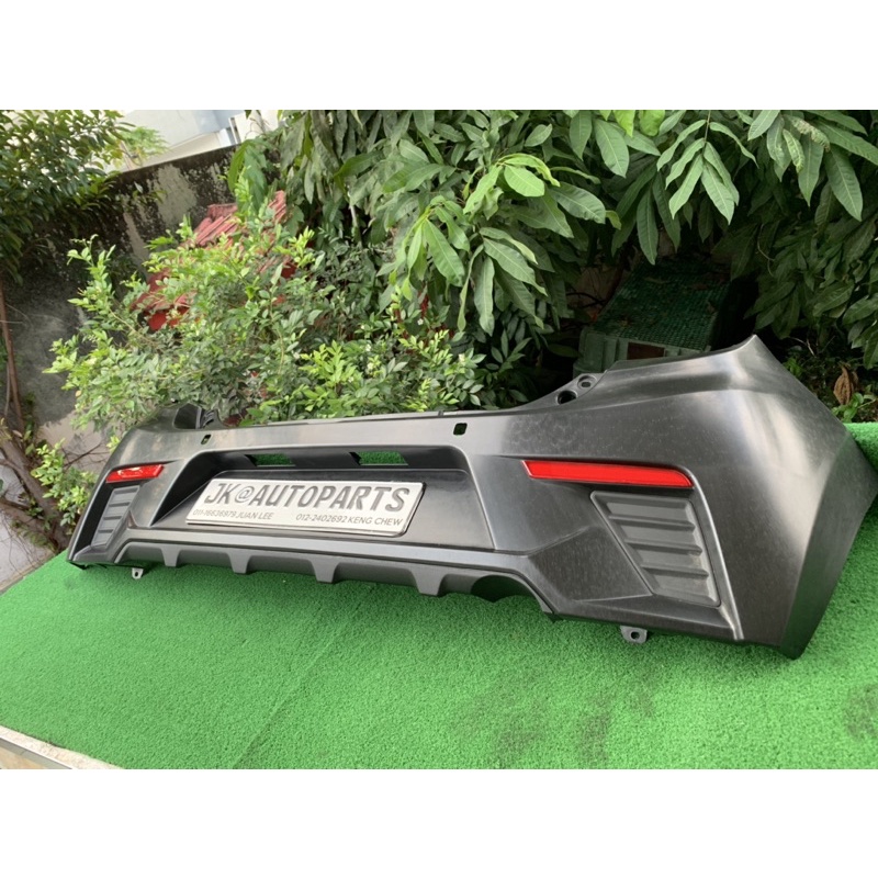 Perodua Axia - Rear Bumper with Reflector ORI PP material | Shopee Malaysia