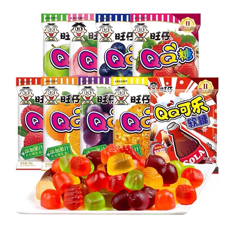 👦🏻现货👦🏻 #旺旺水果QQ软糖 25g 👦🏻Wang Wang👦🏻 Fruits Flavour QQ Gummy 25g | Shopee Malaysia