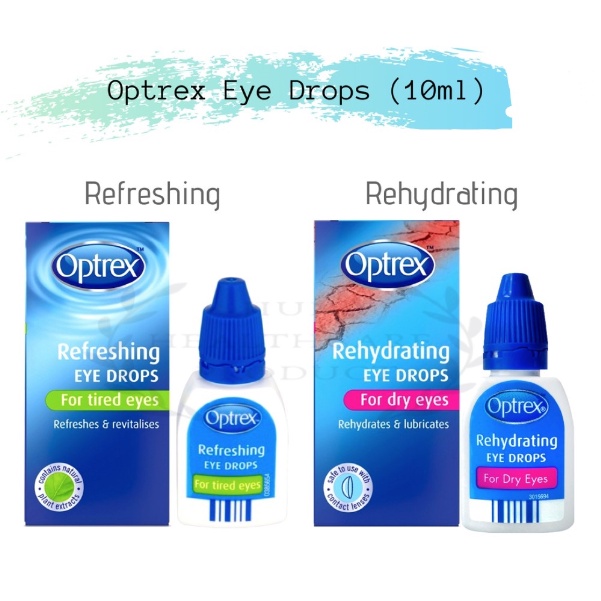 Optrex Eye Drops 10ml - Refreshing / Rehydrating | Shopee Malaysia