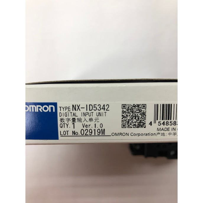 OMRON PLC INPUT UNIT NX-ID5342 | Shopee Malaysia