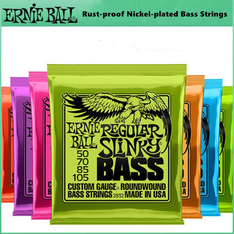 Ernie Ball Bass Strings Hybrid Slinky Nickel-plated Rust-proof 5 4 Bass ...