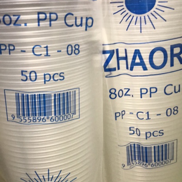 8oz PP Cup Plastic / Cawan Plastik (100pcs/50pcs) | Shopee Malaysia