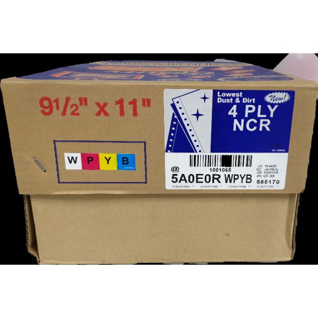 Sonoform 500×4 W/P/Y/B 60g Computer form | Shopee Malaysia