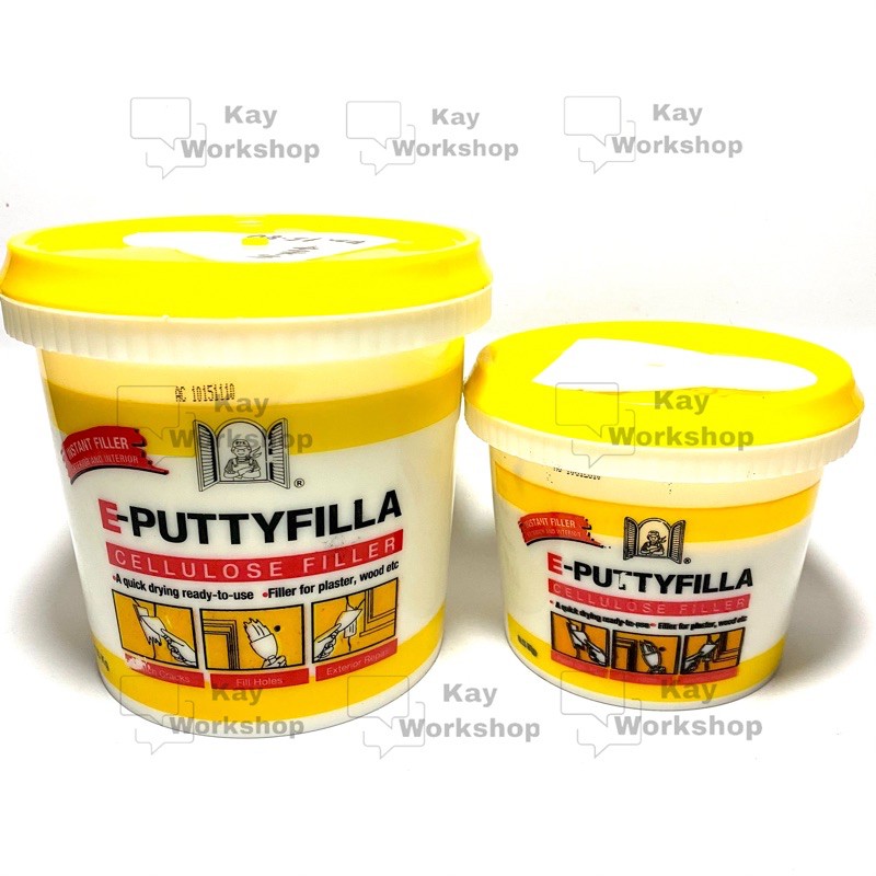 PYE Putty Filla 0.5kg & 1.5kg - Use for Wall Cement - | Shopee Malaysia