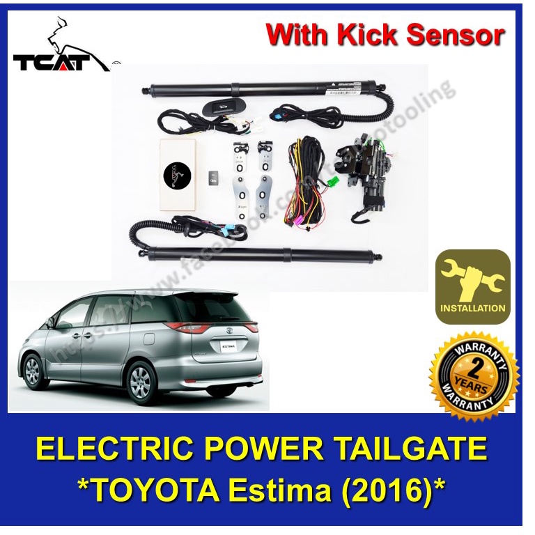 Toyota Estima(2016+) Electric Power Tailgate Powerboot with Kick Sensor ...