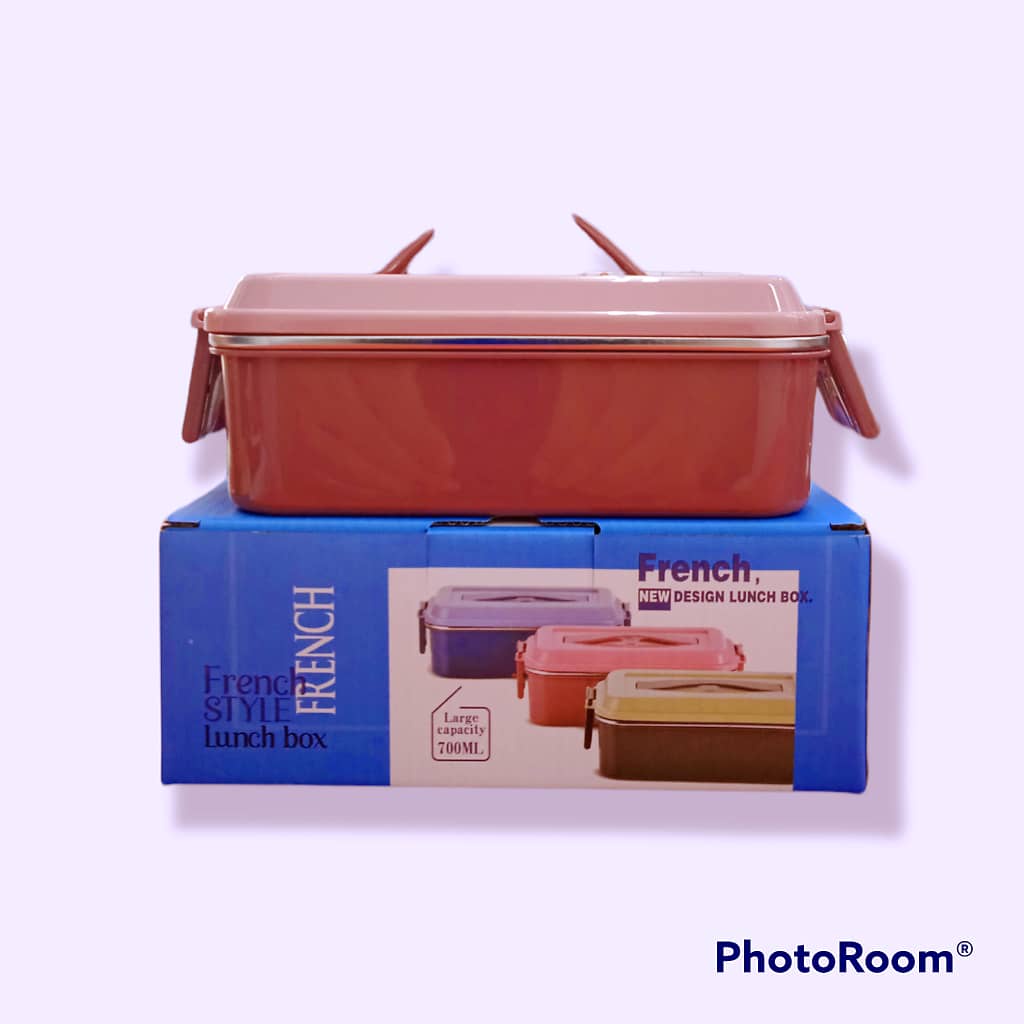 FRENCH STYLE LUNCH BOX ( 1 LAYER ) | Shopee Malaysia