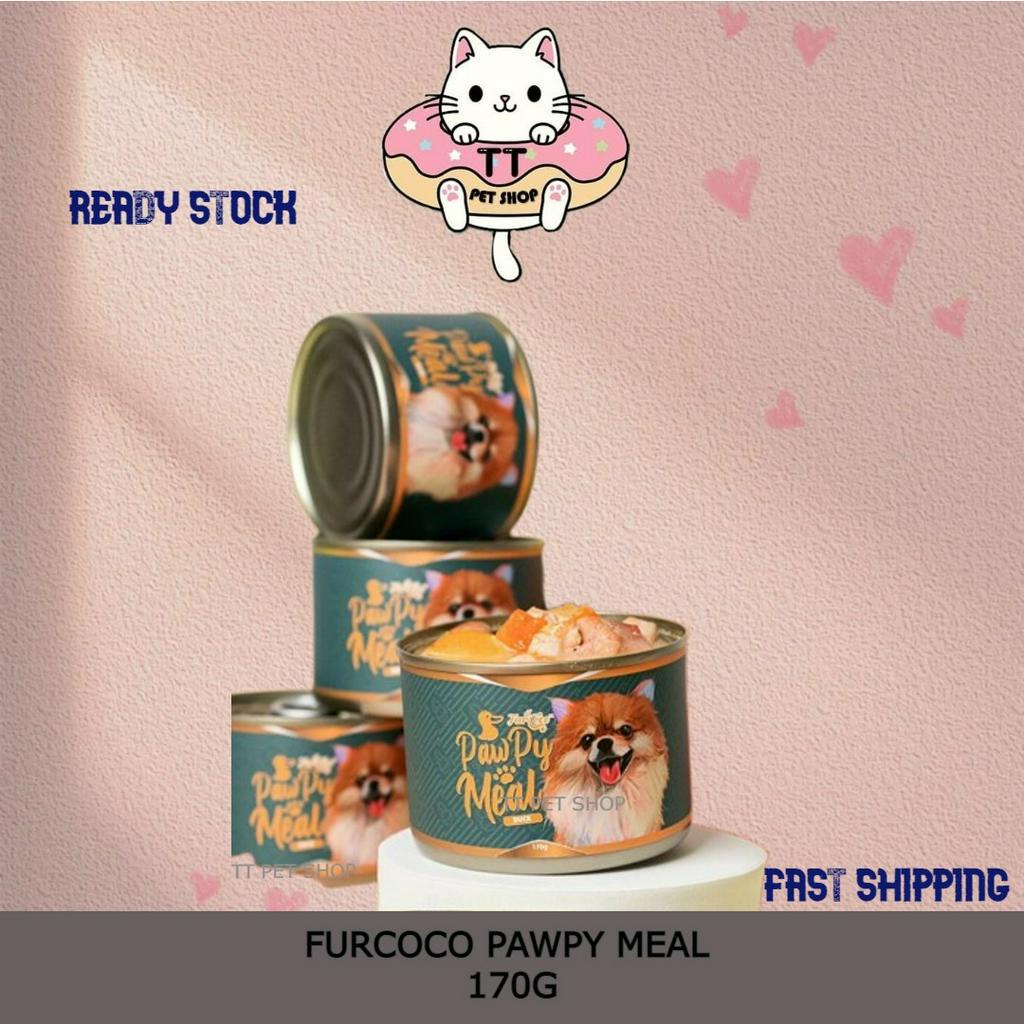 Furcoco Pawpy Meal Wet Dog Food - Duck/Chicken 170g | Shopee Malaysia