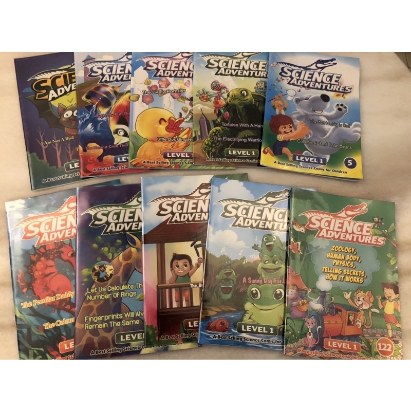 Science Adventures Level 1 pre-loved | Shopee Malaysia
