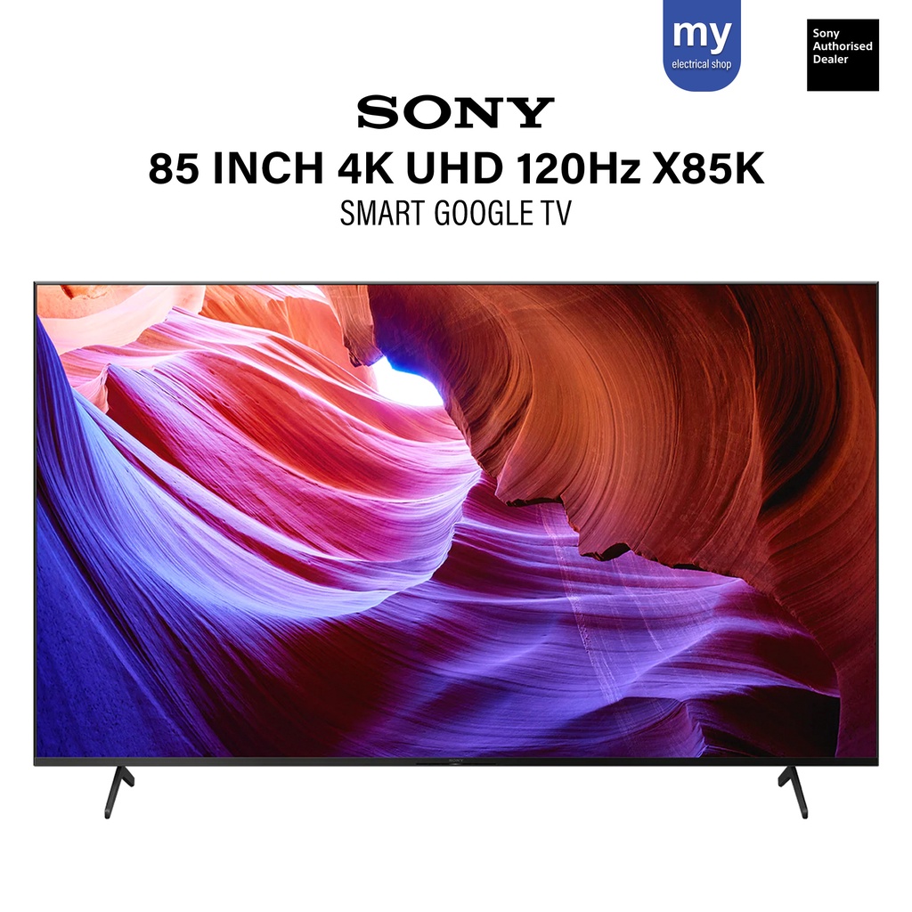 Sony KD-85X85K 85 Inch 4K UHD Google TV KD85X85K Smart TV Android TV 85X85K X85K 85K | Shopee ...