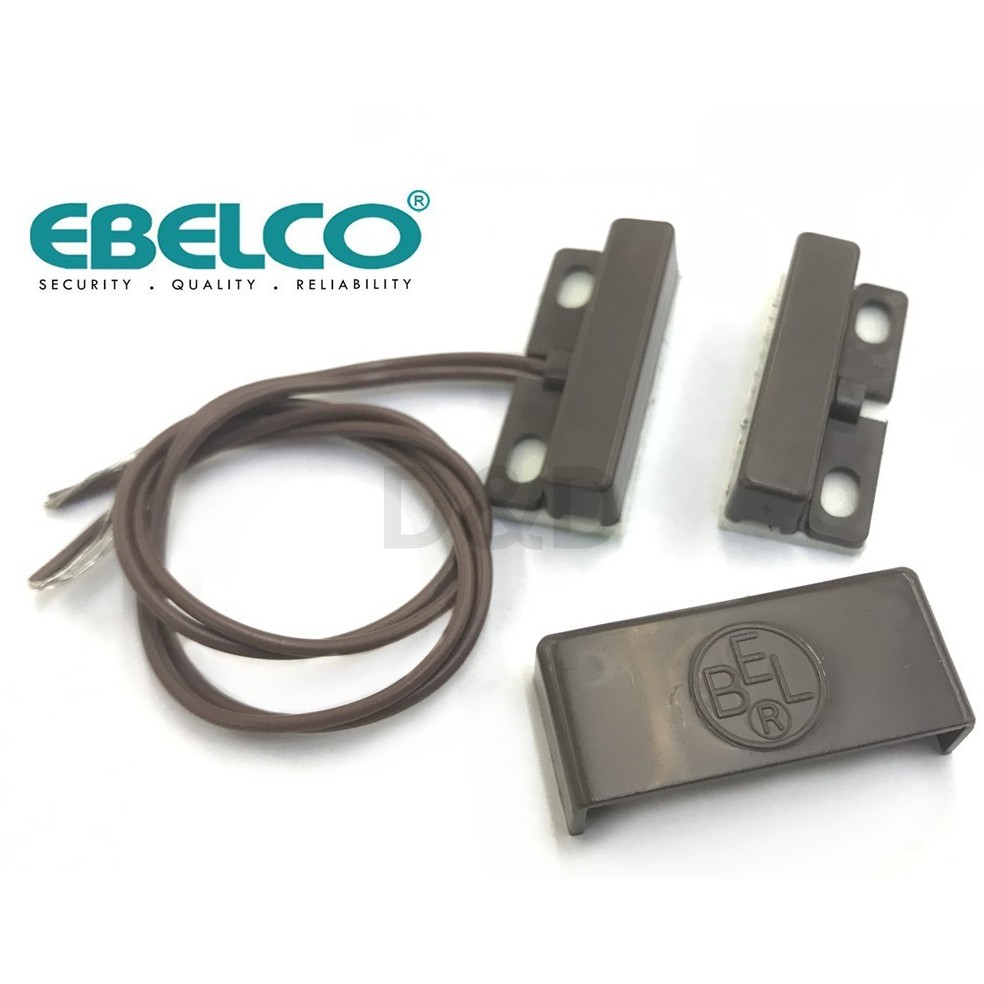 EBELCO MAGNETIC CONTACT SENSOR ( BROWN COLOUR ) MD-EMC 1008 / ALARM ...