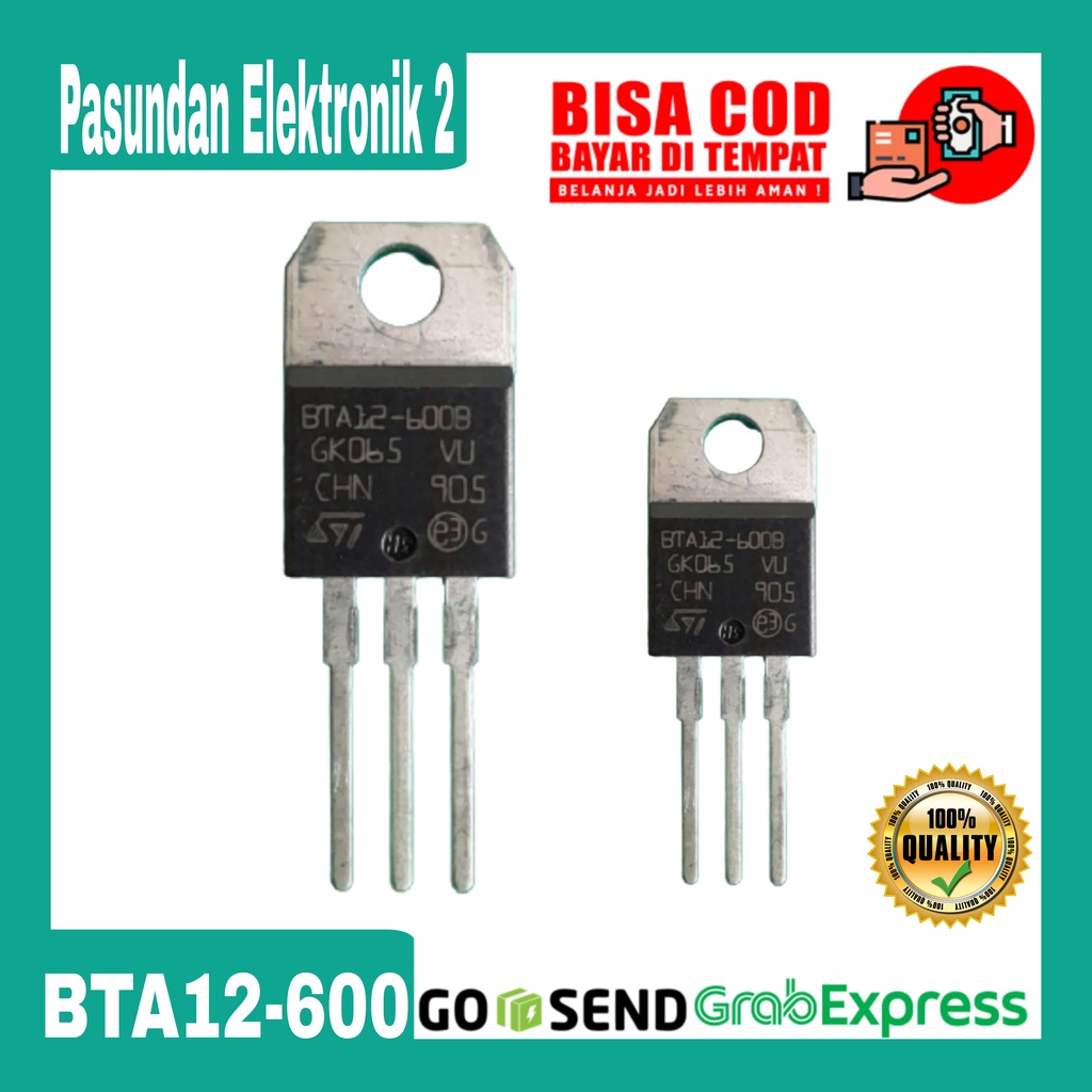Triac BTA12-600B Original | Shopee Malaysia