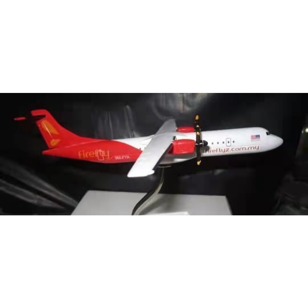 Airplane Model L Malaysia FIREFLY Air Airlines ATR72 Size 16 Cm. Made ...