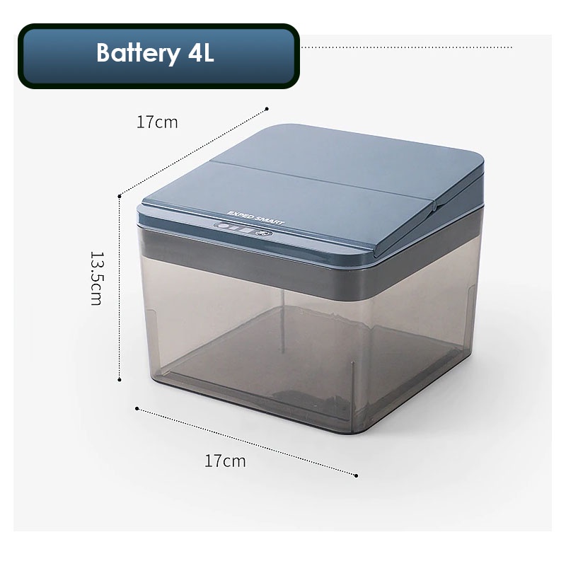 UV Sterilize Storage Box With Infrared Motion Sensor Auto Lid Open 4L ...