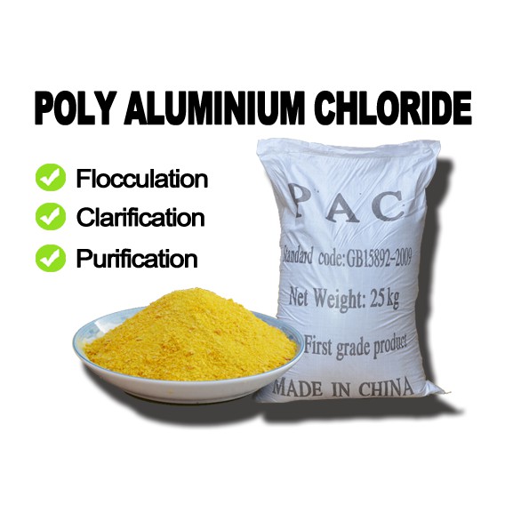 Poly Aluminium Chloride 30% - 25KG/BAG MY-CHLOR PAC POWDER (Drinking ...