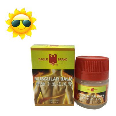 EAGLE BRAND MUSCULAR BALM / CAP LANG BALSEM OTOT 20G | Shopee Malaysia