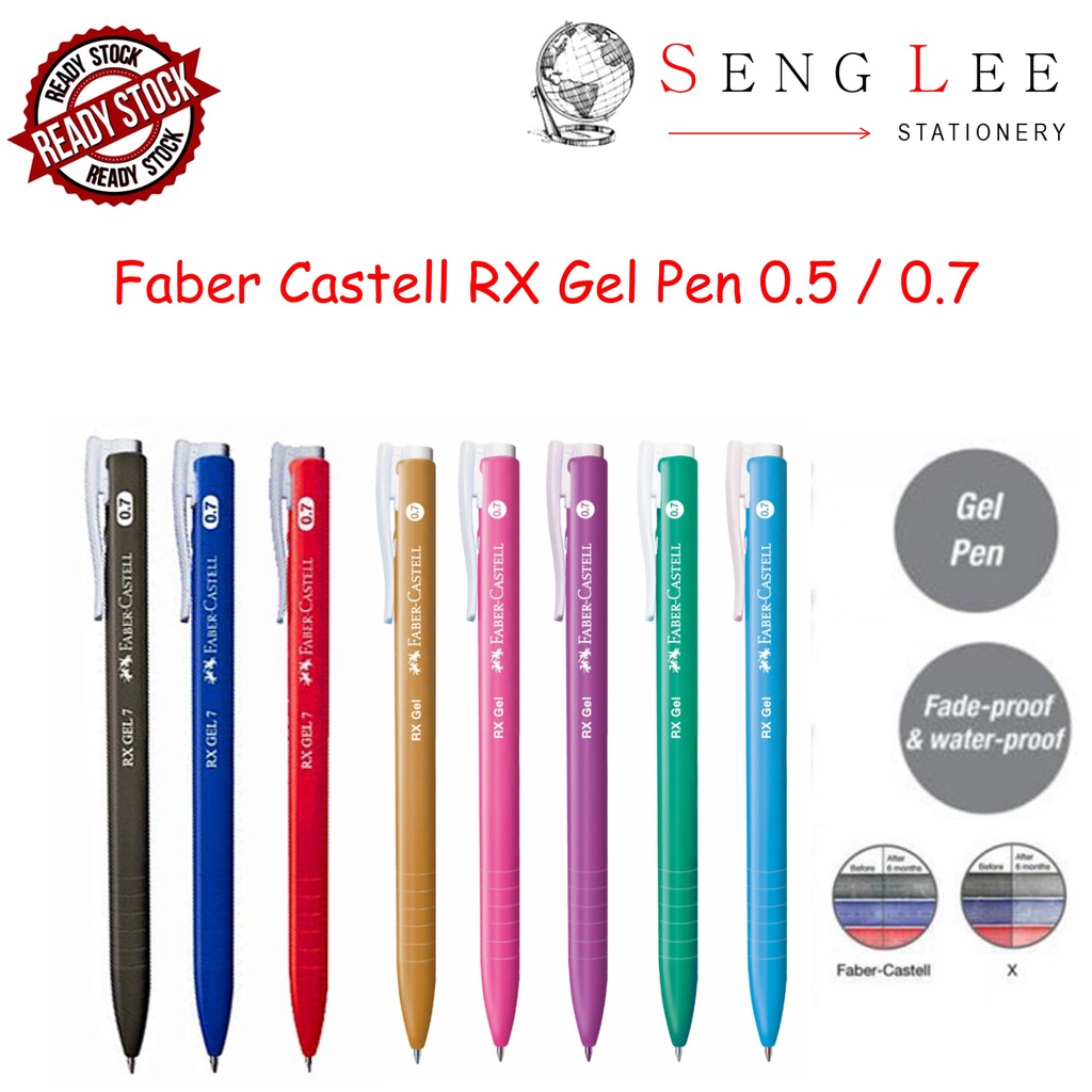 Faber Castell RX Gel Pen | Shopee Malaysia