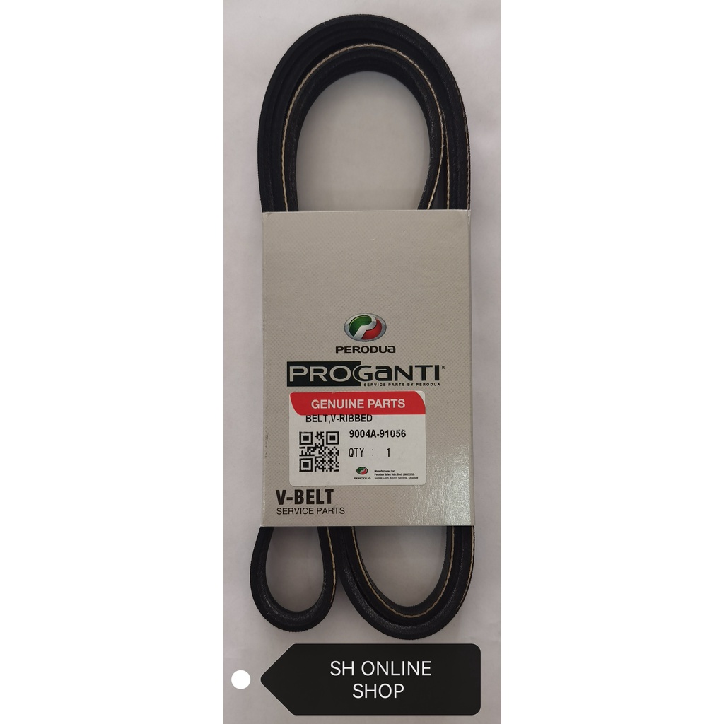 Fan Belt for Perodua Myvi Lagi Best 1.3 2011-2017 Year (4PK1630 ...