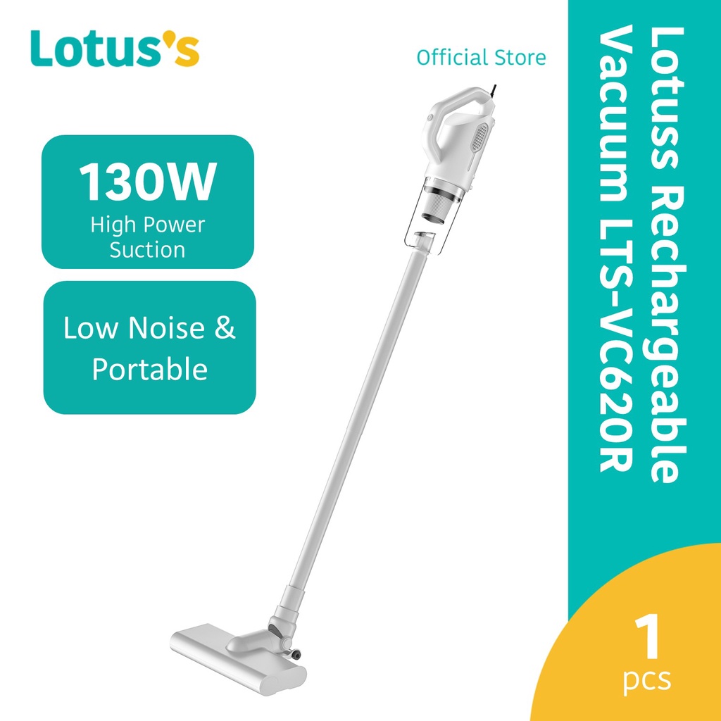 Lotus's Portable Rechargeable Vacuum LTS-VC620R (130W | 2 Speed | High ...