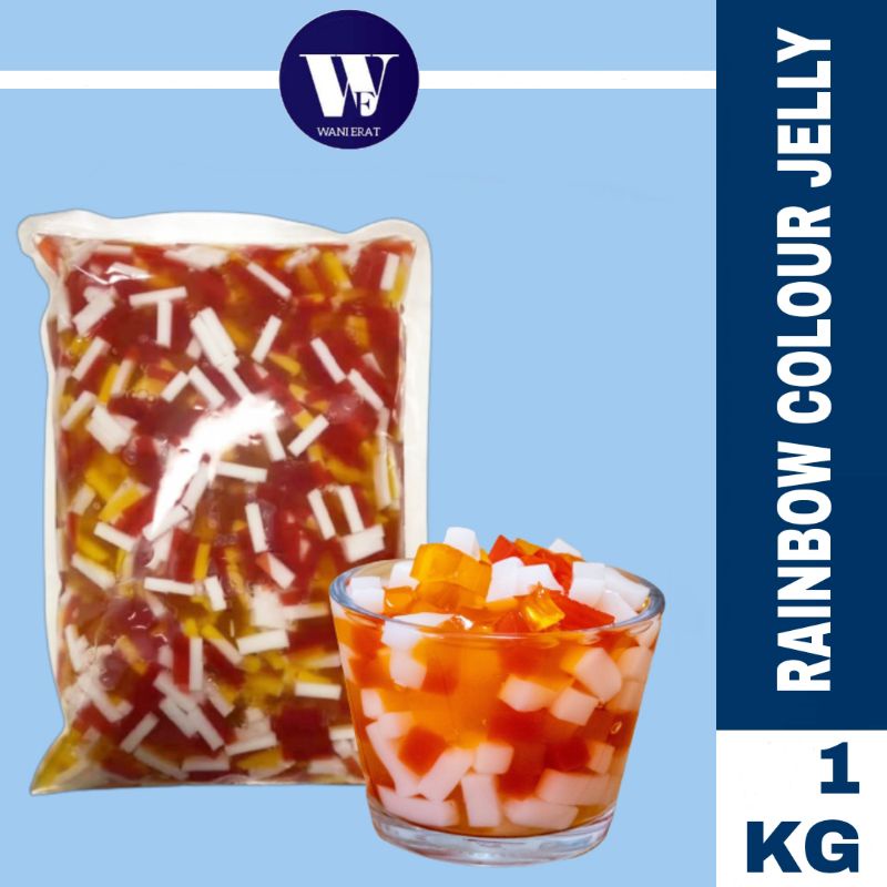 [1KG] INSTANT COLOUR JELLY | JELLY WARNA SEGERA | RAINBOW COLOUR JELLY ...