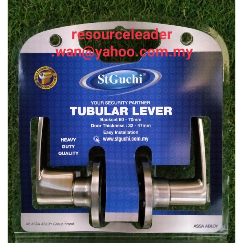 Door Lock@Tubular Lever@St.Guchi. | Shopee Malaysia