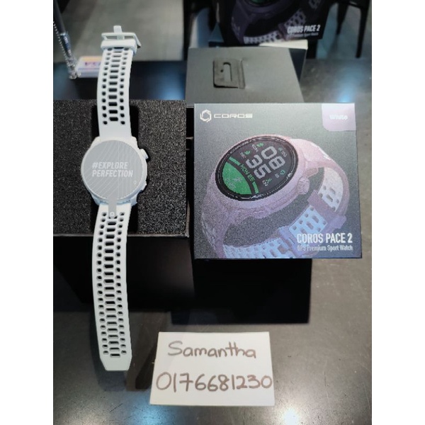 Coros Pace2 GPS Premium Sports Watch (White) | Shopee Malaysia