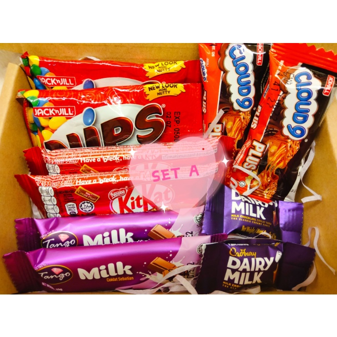Mini Chocolate Gift Box Present Murah Cheap 2迷你巧克力礼盒 flor Happy ...