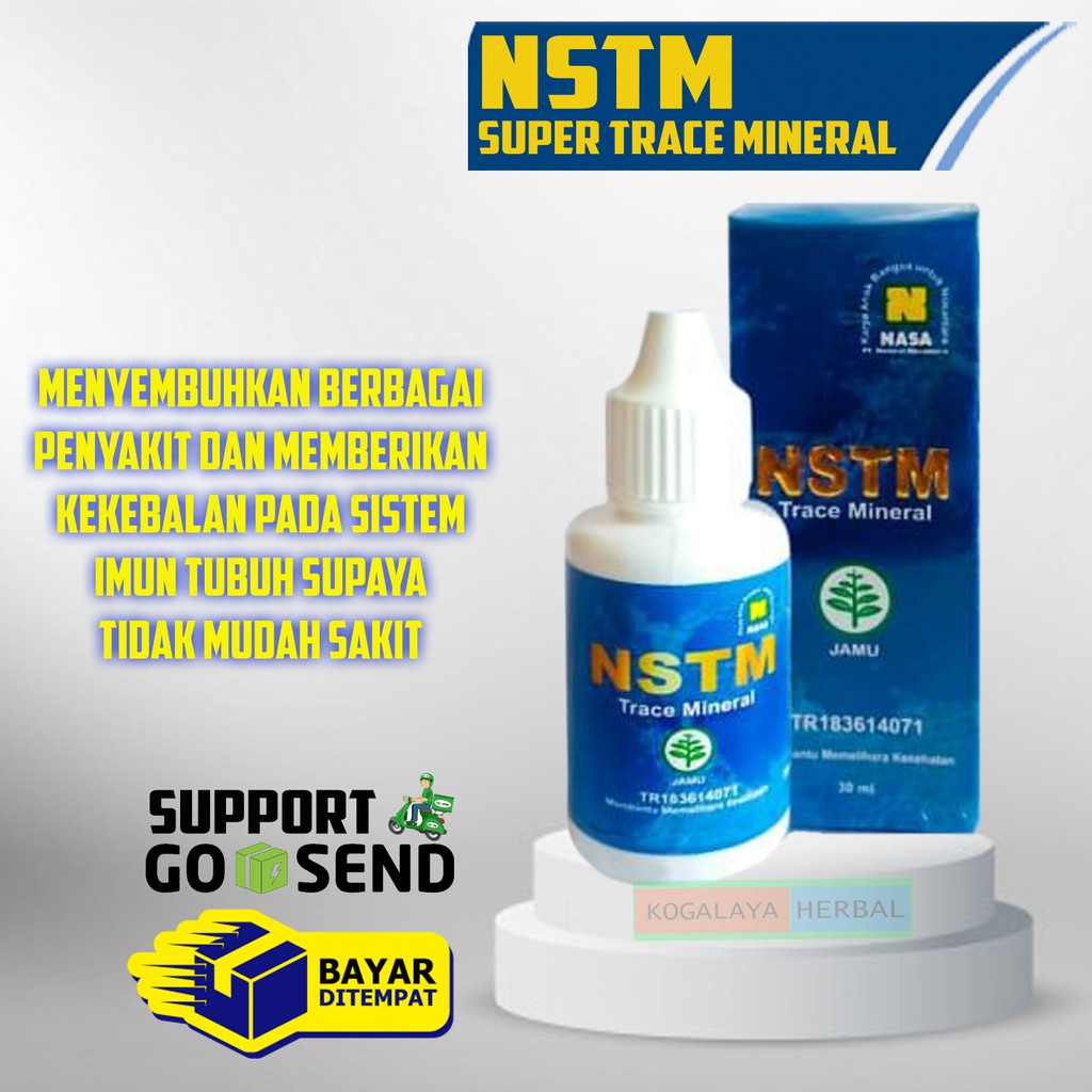 SUPLEMENT MINERAL NASA NSTM / NASA SUPER Trace Mineral 30 ml | Shopee ...