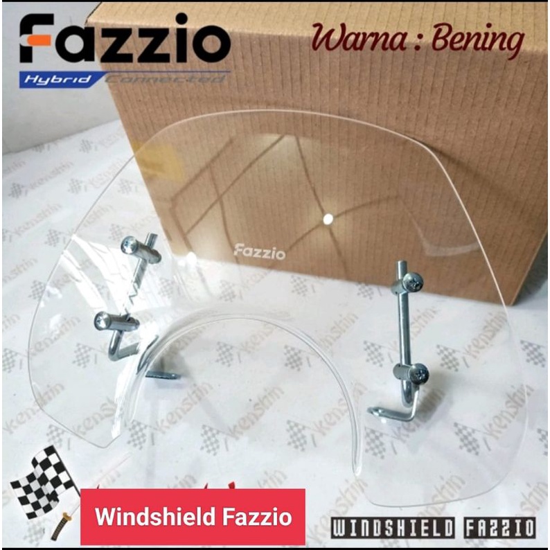 Visor / Windshield / Flyscreen Yamaha Fazzio Accessories | Shopee Malaysia