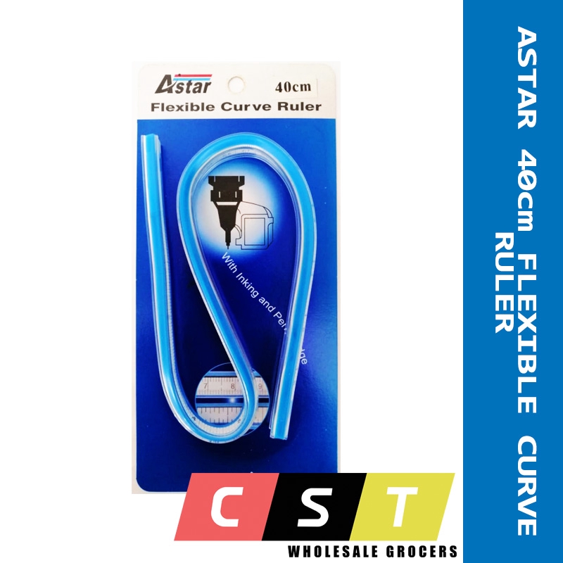 ASTAR Flexible Curve Ruler (40cm/50cm) | Shopee Malaysia