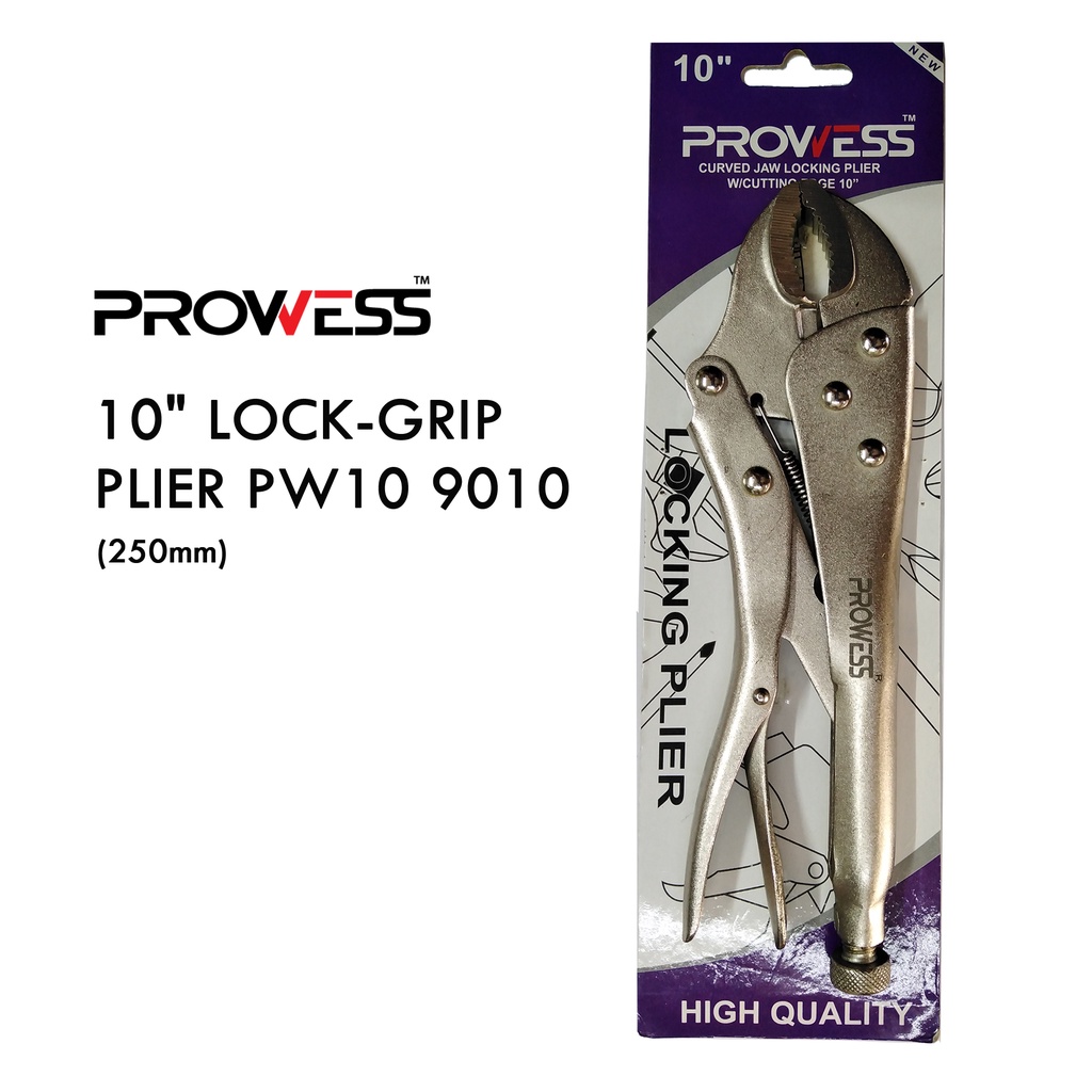 PROWESS 10" LOCK-GRIP PLIER PW10 9010 | Shopee Malaysia
