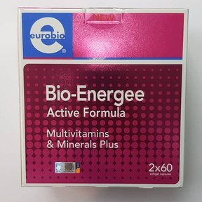 Eurobio Bio-Energee Active formula Multivitamins & Minerals 60's / 60's ...